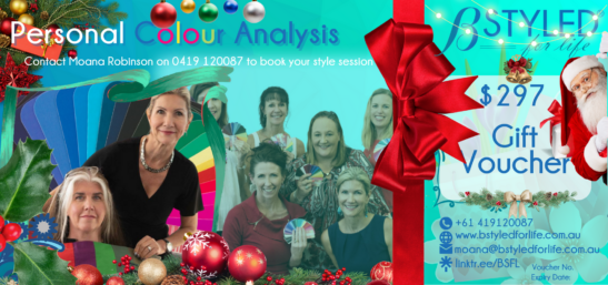 Christmas Gift Voucher | Personal Colour Analysis | B Styled For Life